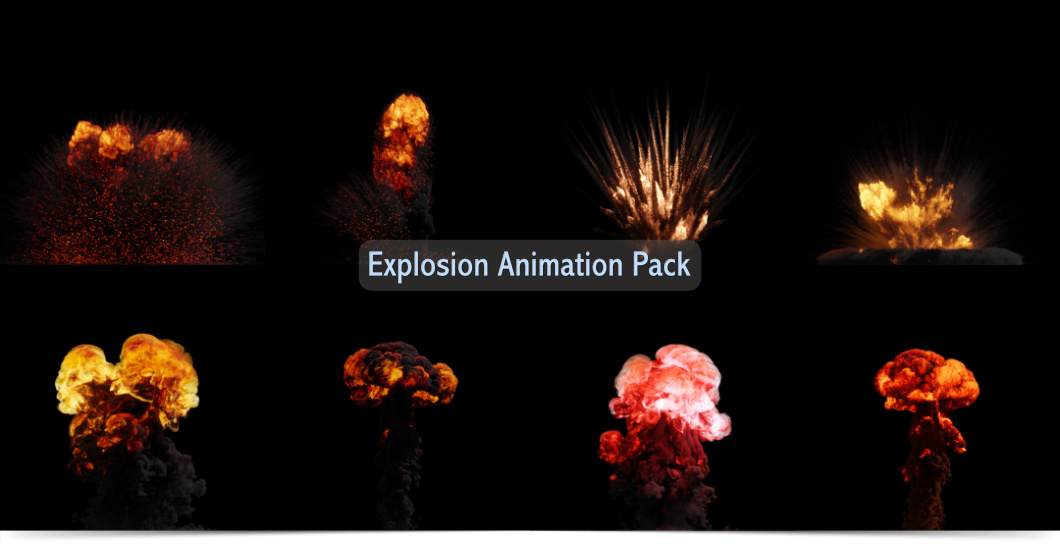 Explosion Animation Pack – BienenFisch Design